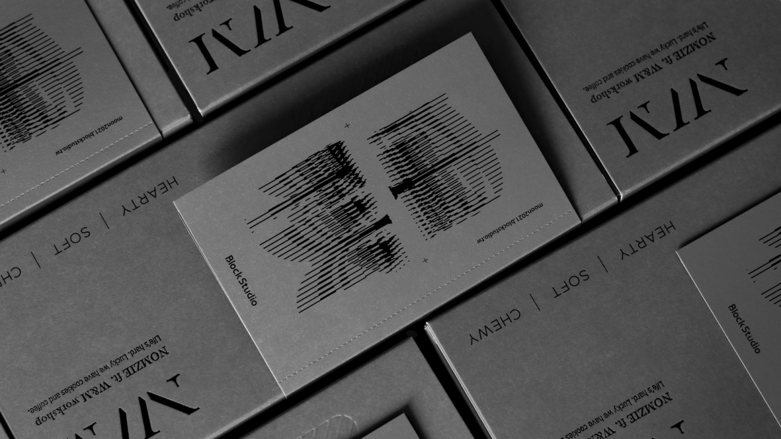 版塊 Block Studio｜2021 中秋禮盒 Moon Raster 裝幀設計